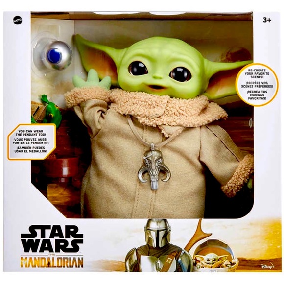 Mattel | Toys | Star Wars Mandalorian The Child Grogu Baby Yoda | Poshmark